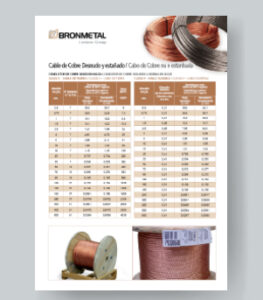 Technical data sheet downloads - Bronmetal | Solutions in non-ferrous metals