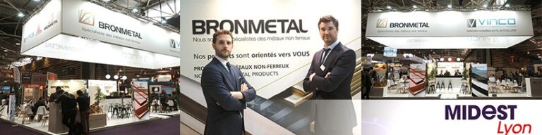 Midest 2019 el éxito de la unión en Global Industrie, Lyon. - Bronmetal